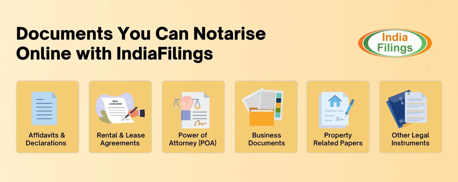 Notary Services - Online Document Notarization | IndiaFilings