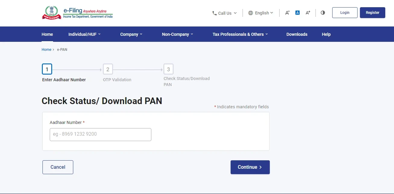 e PAN Card Download|How to Download e PAN Card?