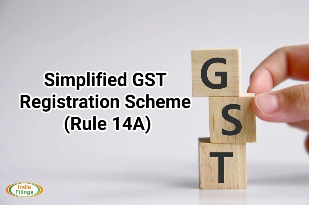 Simplified GST Registration Scheme (Rule 14A): Eligibility, Steps ...