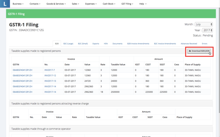 How to Upload JSON File on GST Portal?
