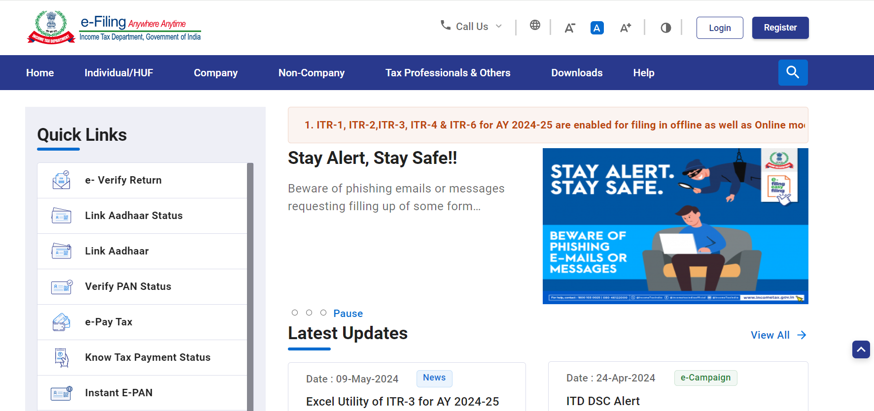 Form ITR-V - How to Download ITR Acknowledgement? - IndiaFilings