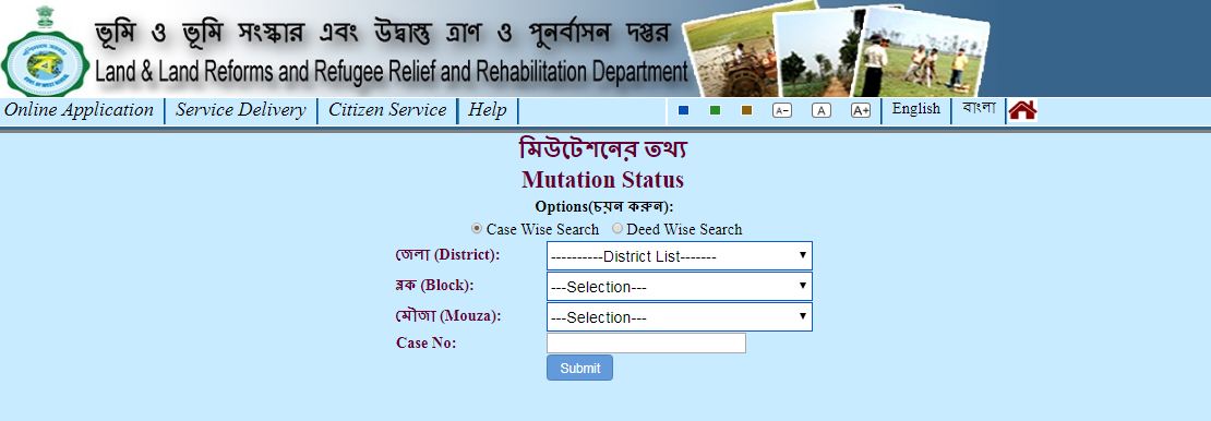 West Bengal Land Mutation - Application Process - IndiaFilings