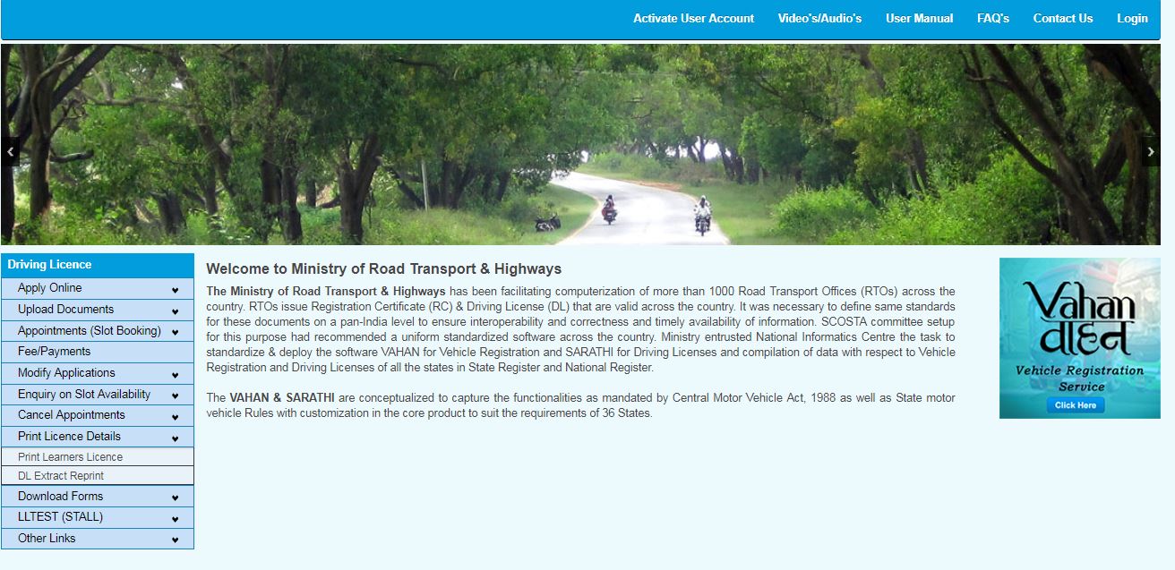 Driving License Procedures and Types in India