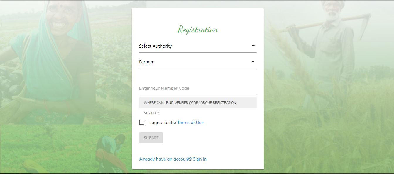 Jaivik Kheti Portal - User Registration Procedure - IndiaFilings