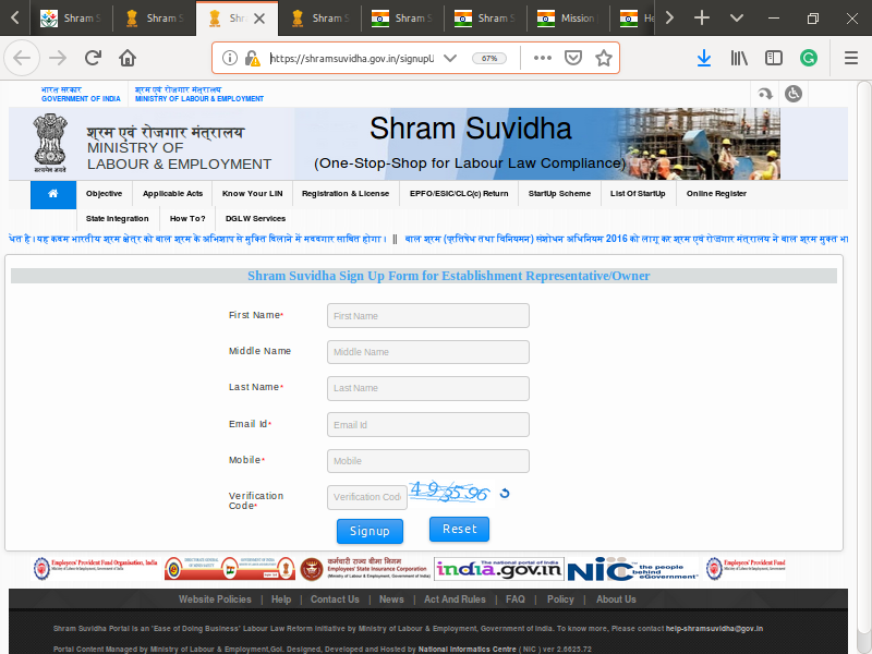 Shram Suvidha Portal - Features, Services & Verification | IndiaFilings